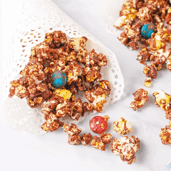 Silk and Gems Popcorn Recipe | Cadbury Desserts Corner
