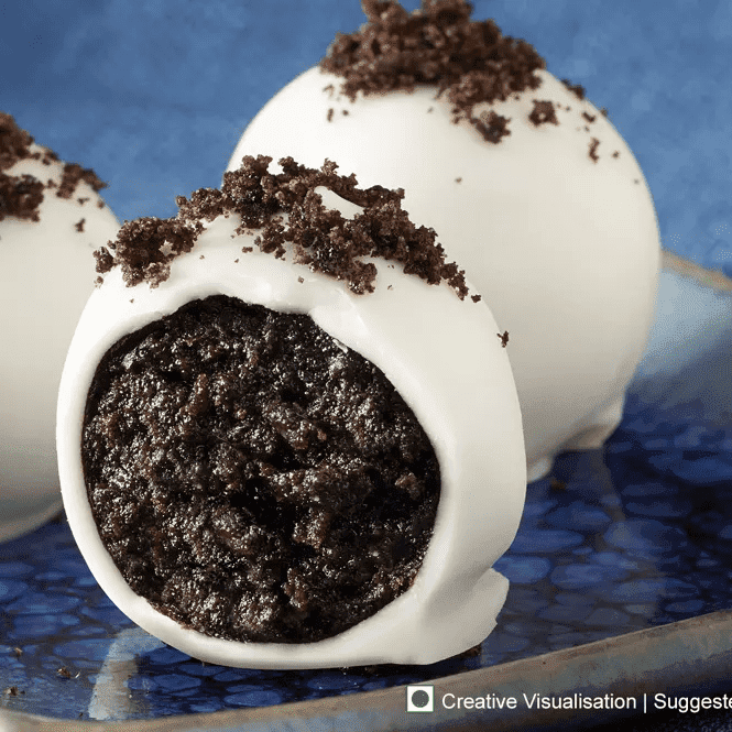 White Chocolate Oreo Cookie Balls Recipe | Cadbury Desserts Corner
