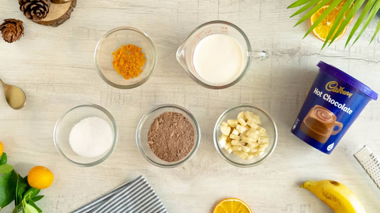 Banana & Orange Zest Hot Chocolate Recipe | Cadbury Desserts Corner