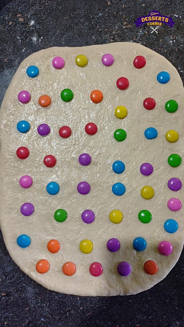 Bread Roll with Cadbury Gems | Cadbury Desserts Corner