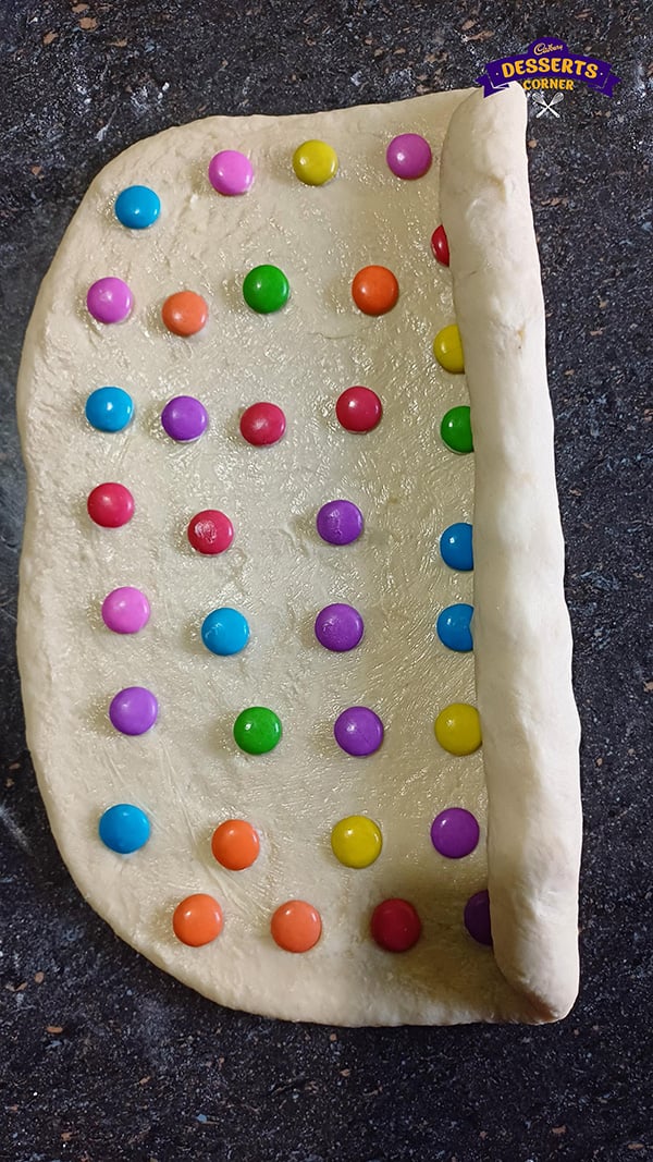 Bread Roll with Cadbury Gems | Cadbury Desserts Corner