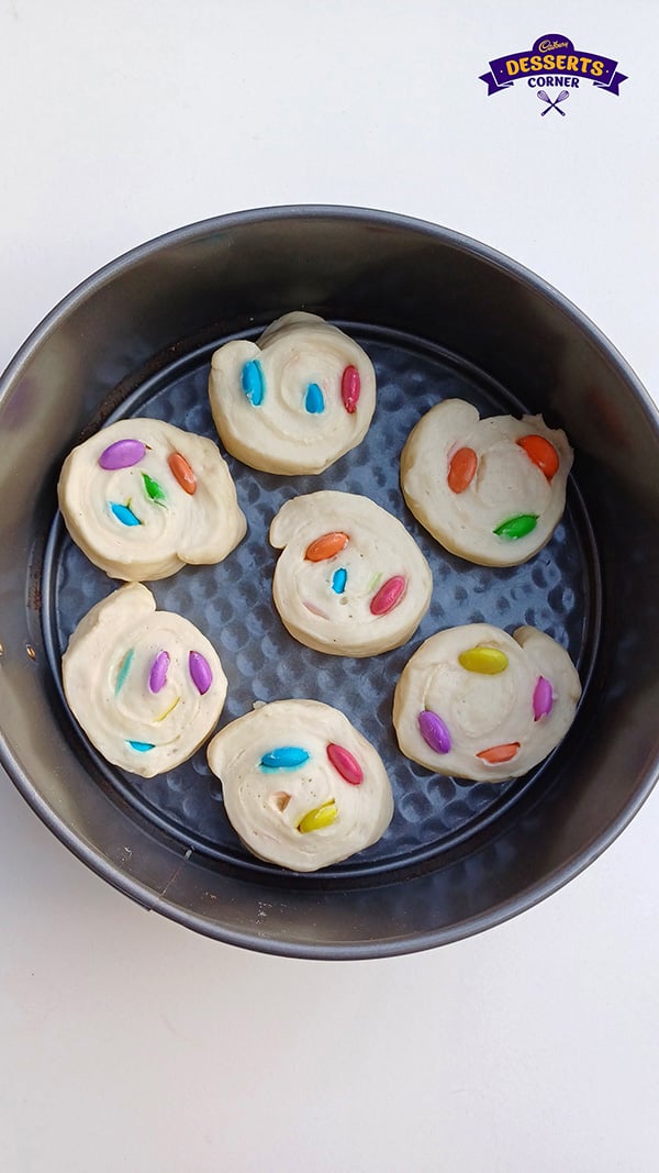 Bread Roll with Cadbury Gems | Cadbury Desserts Corner