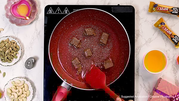 Chocolate Kaju Katli Recipe | Cadbury Desserts Corner