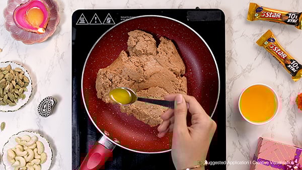 Chocolate Kaju Katli Recipe | Cadbury Desserts Corner