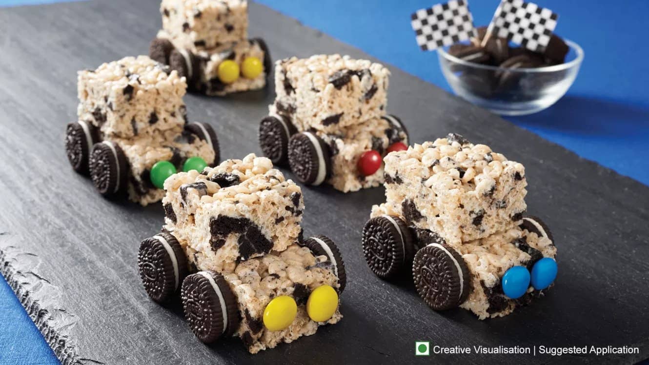 OREO Crispy Treat Cars Recipe | Desserts Corner