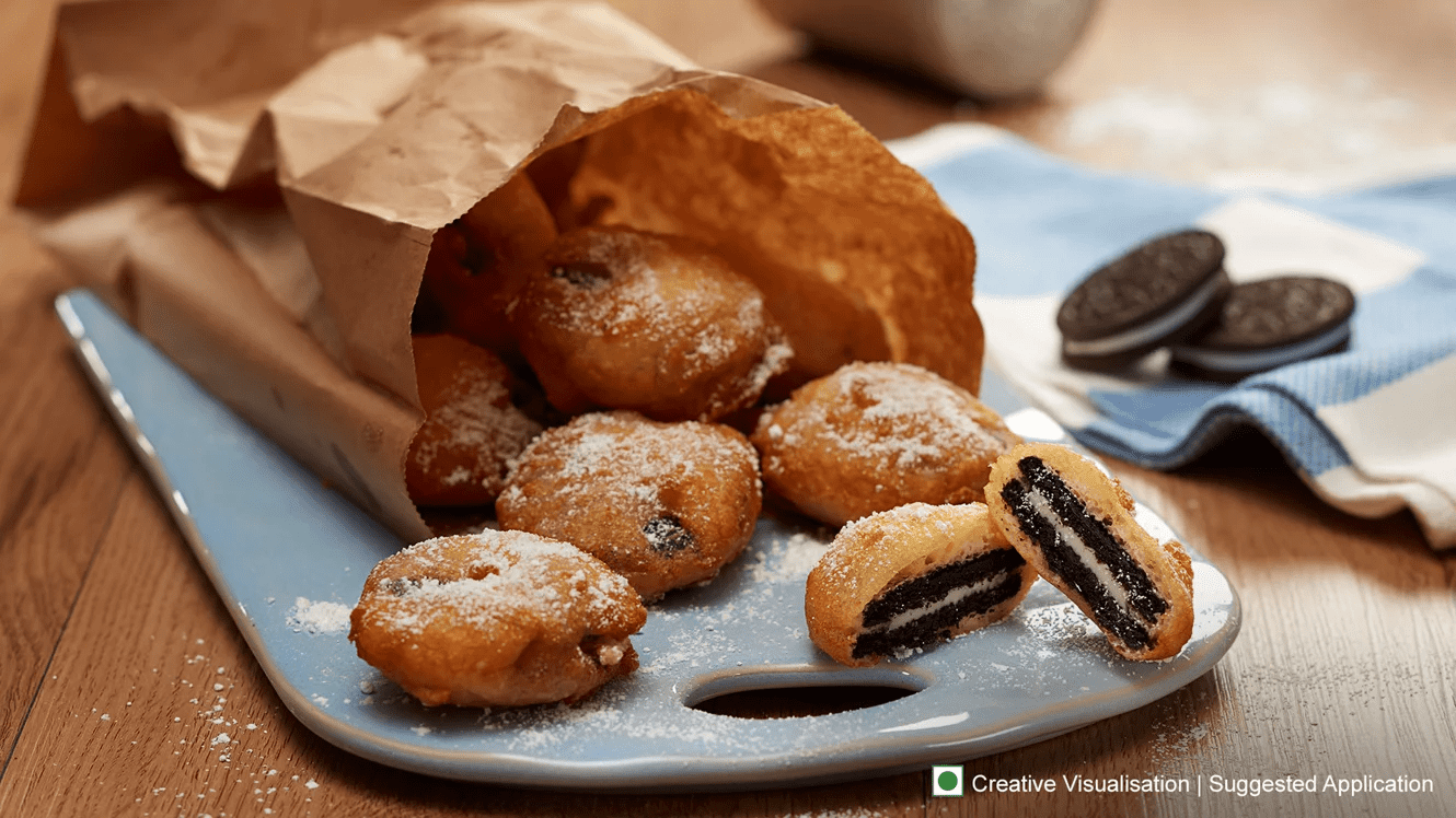 Oreo Doughnuts Recipe | Desserts Corner