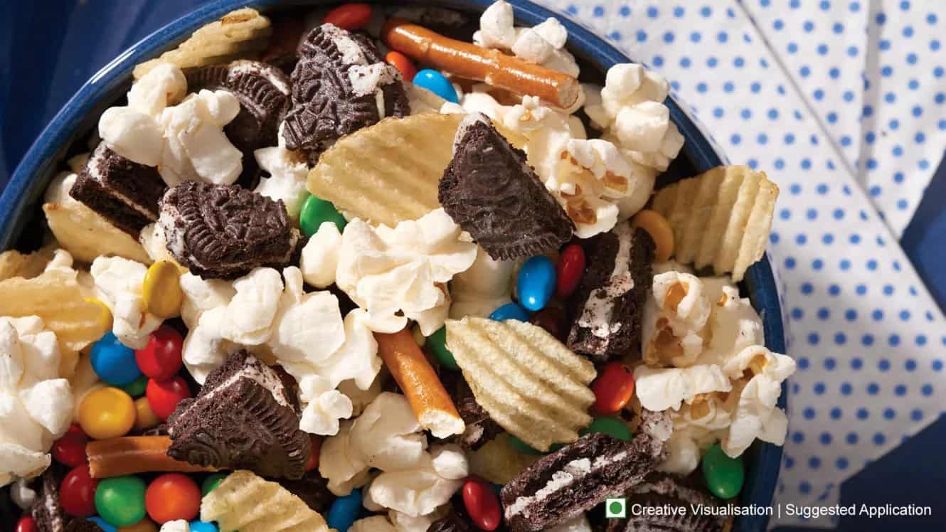 Oreo Field Goal Snack Mix recipe | Desserts Corner