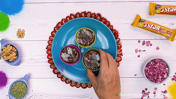 Thandai Chocolate Fudge | Desserts Corner