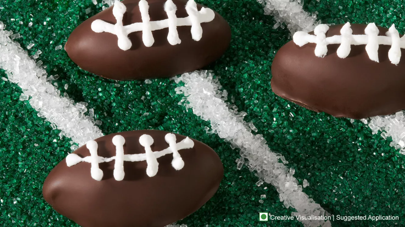OREO Cookie Ball Footballs Recipe | Desserts Corner