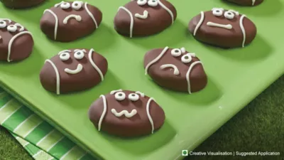Oreo Game Face Cookie Balls Recipe | Desserts Corner