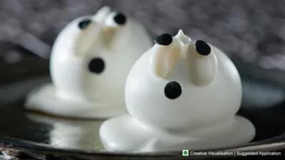 Oreo Ghost Cookie Balls Recipe | Desserts Corner