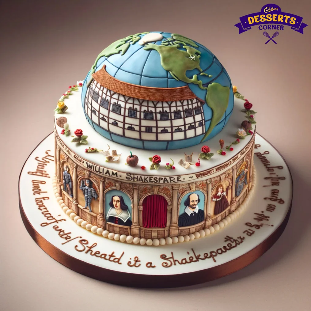 Five Stunning Shakespeare-Inspired Birthday Cake Ideas For The Literary ...