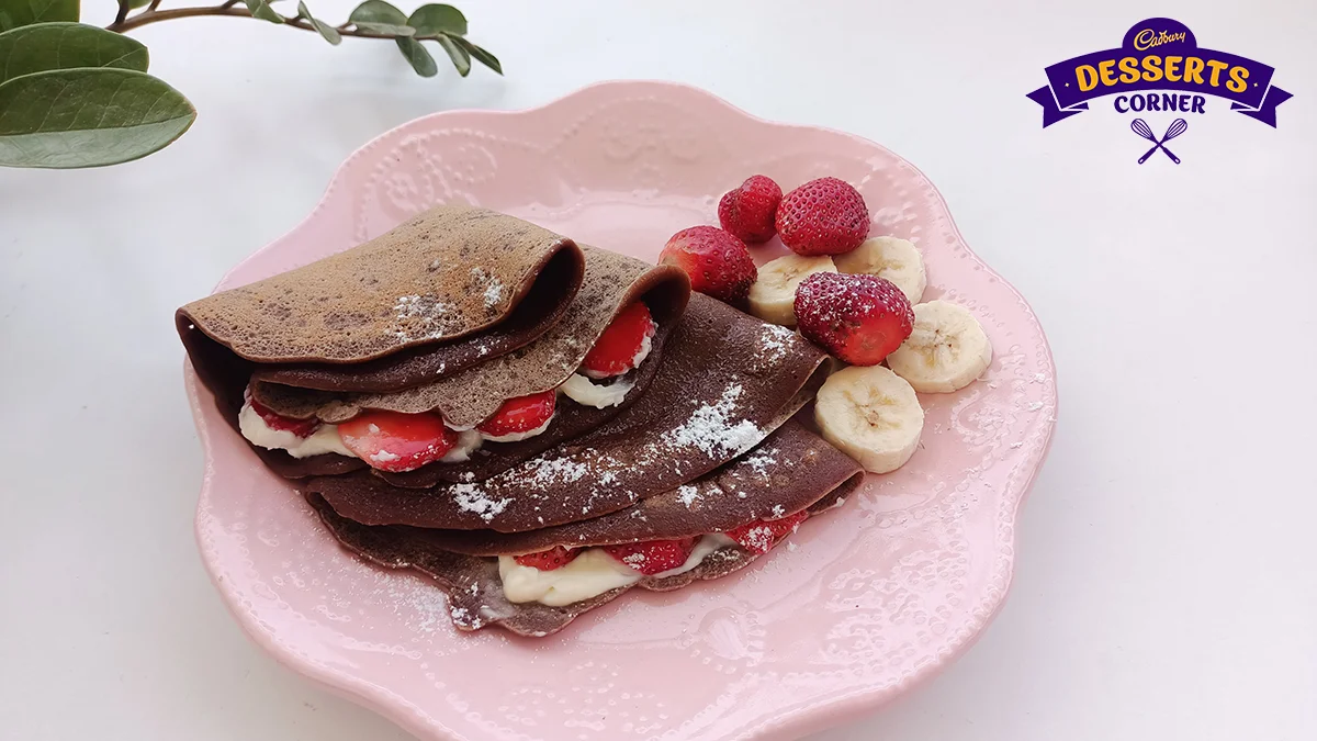 Cadbury Choco Crepes | Cadbury Desserts Corner