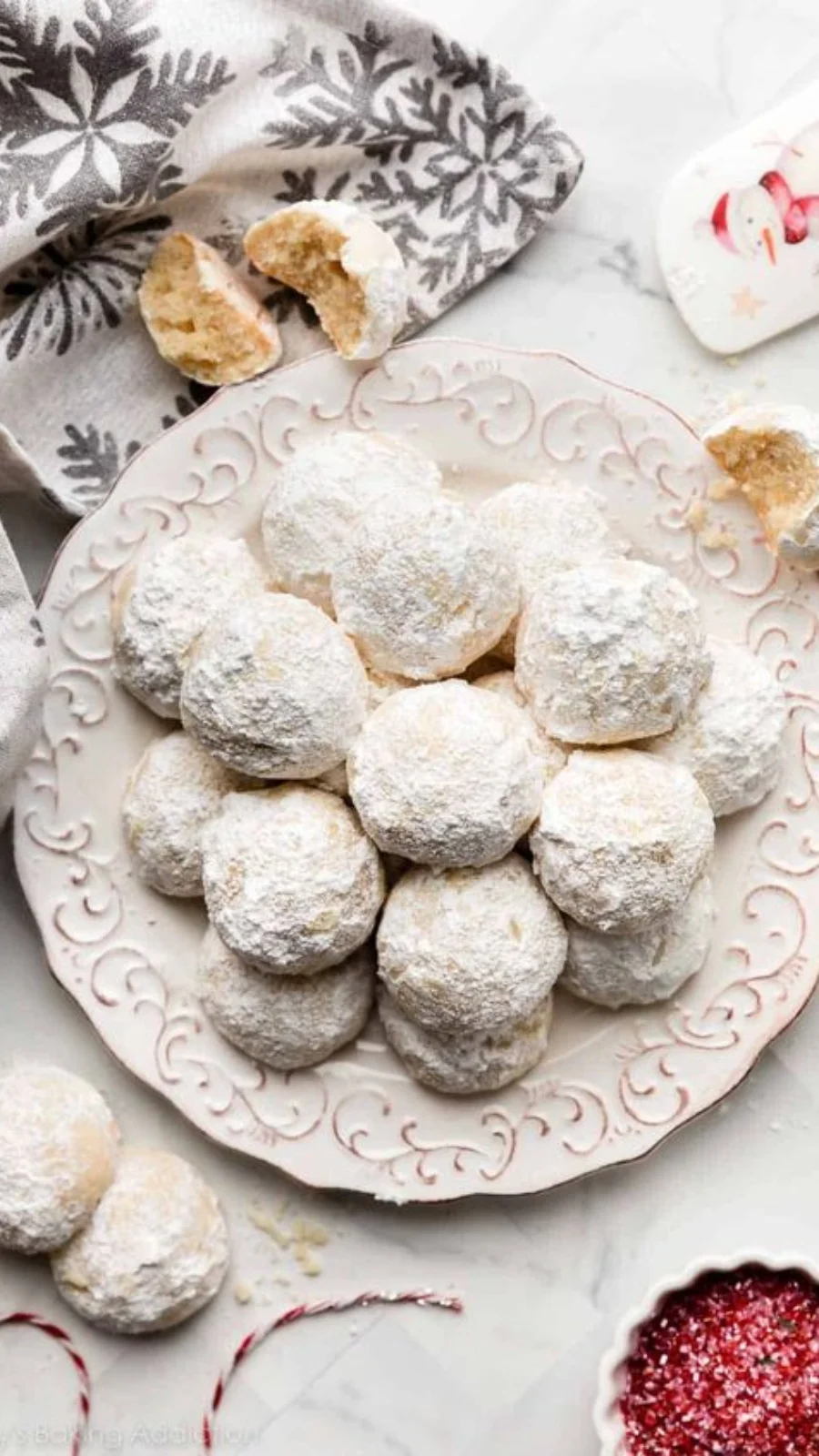 A Step-By-Step Guide To Making Classic Snowball Cookies