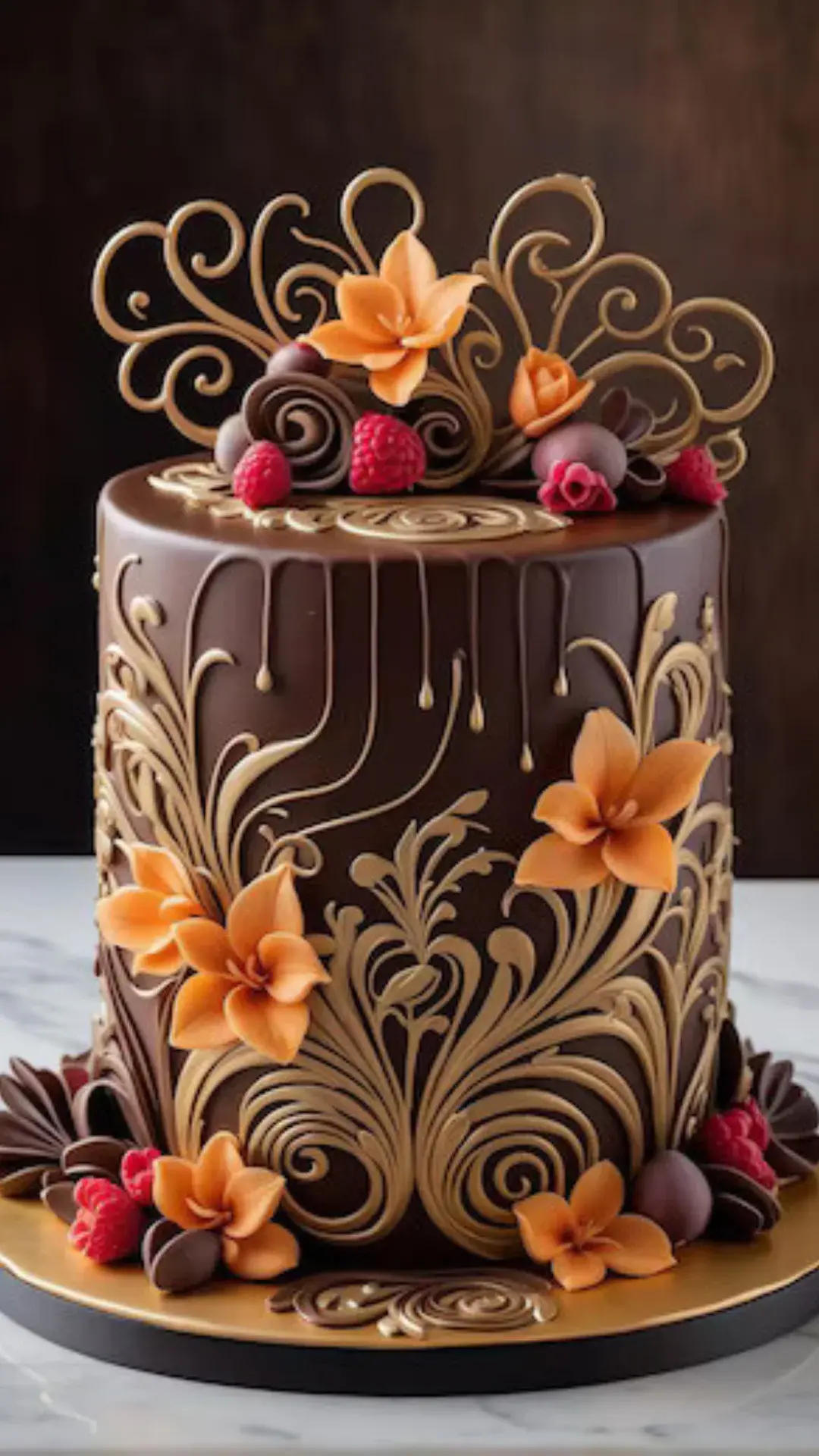 Anniversary chocolate cake store