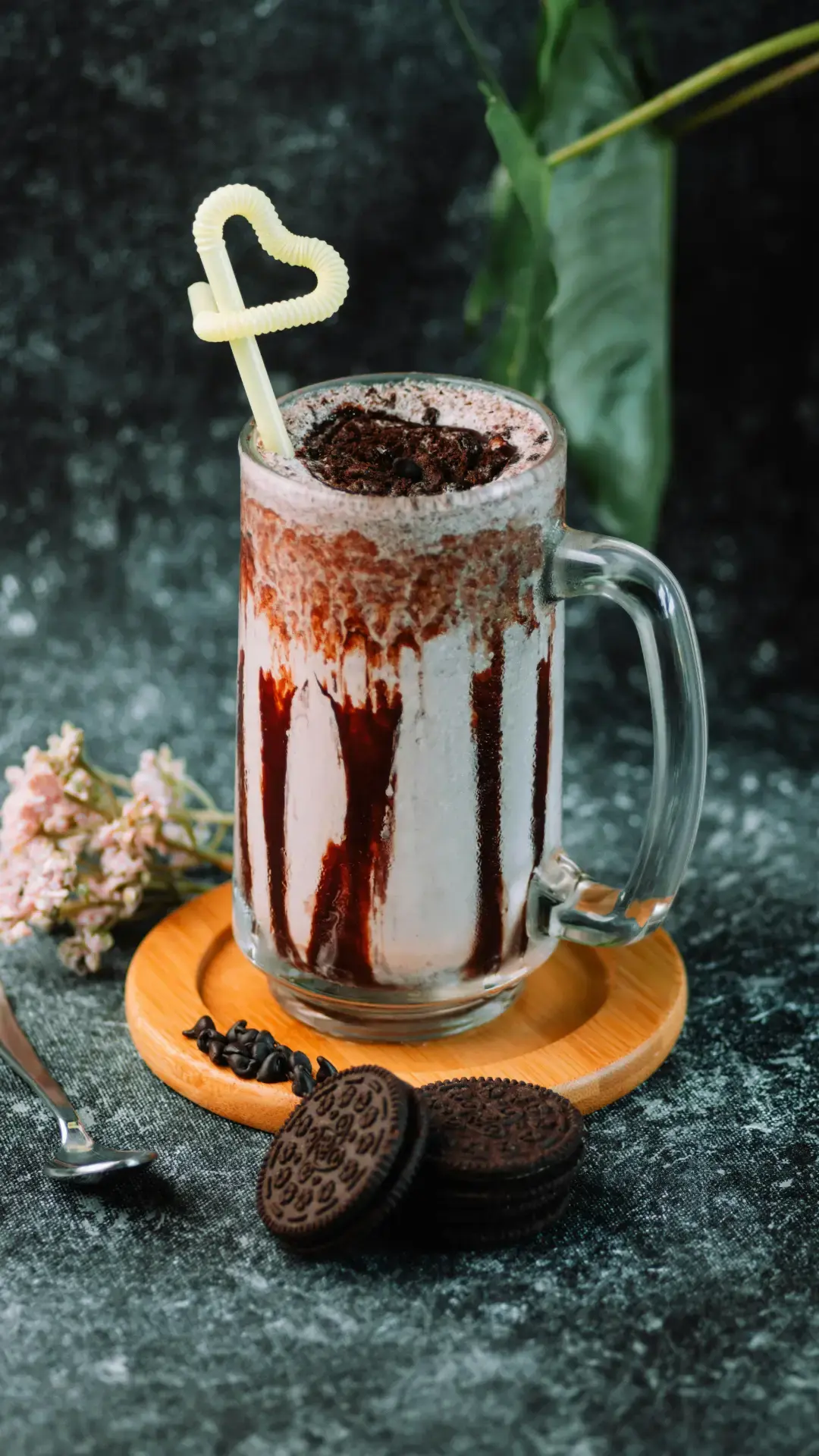 Creamy Chocolate Lassi Recipe With Roasted Almonds For Extra Richness