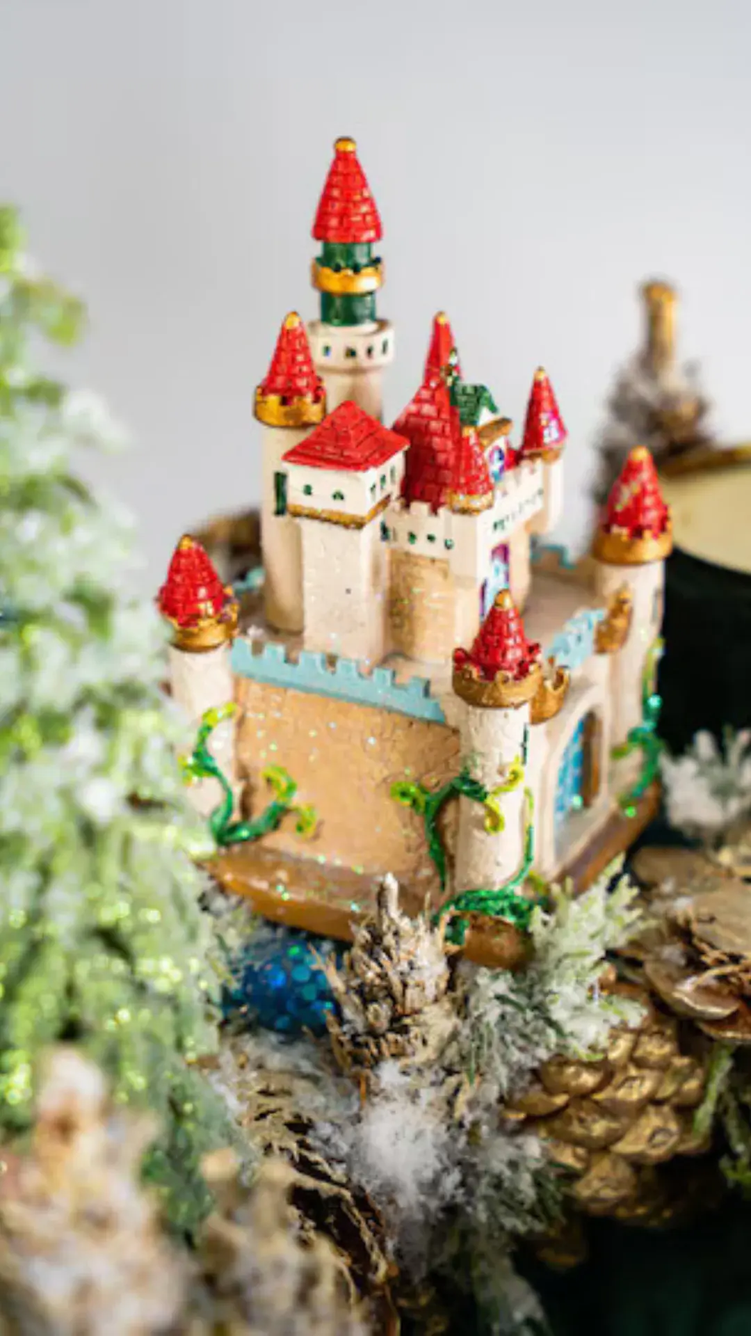 Fantasy Cake Designs Featuring Dragons And Castle