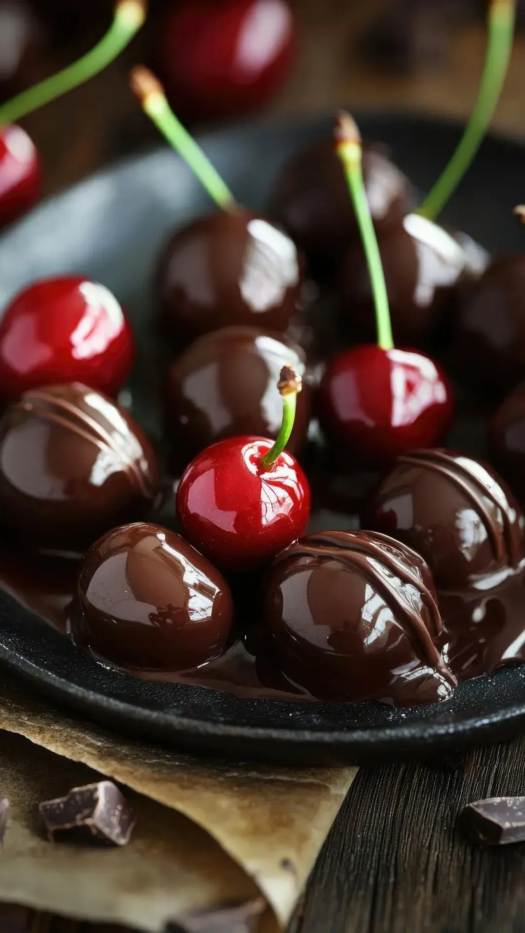 How To Make Chocolate-Covered Cherry Bouquets For Party Displays
