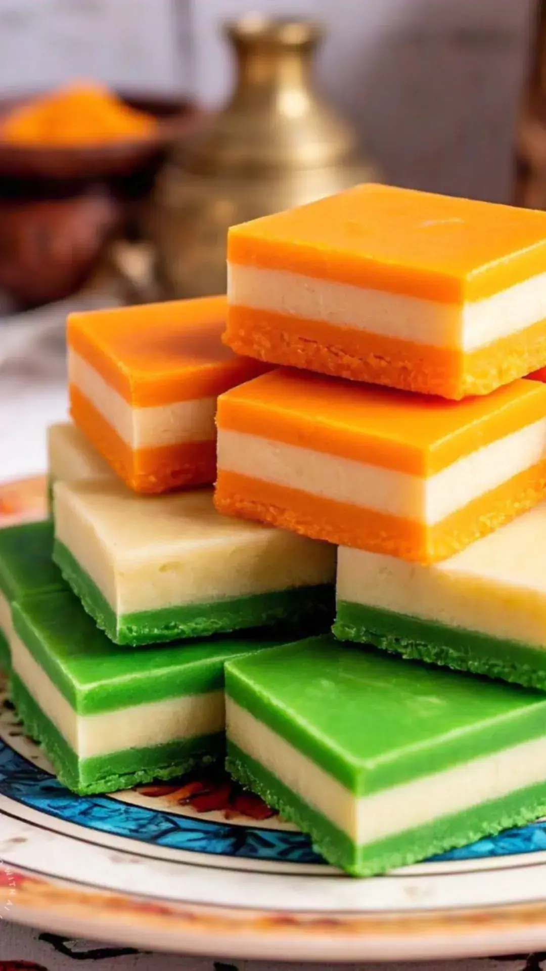 How To Make Tricolored Barfi For A Festive Dessert Spread