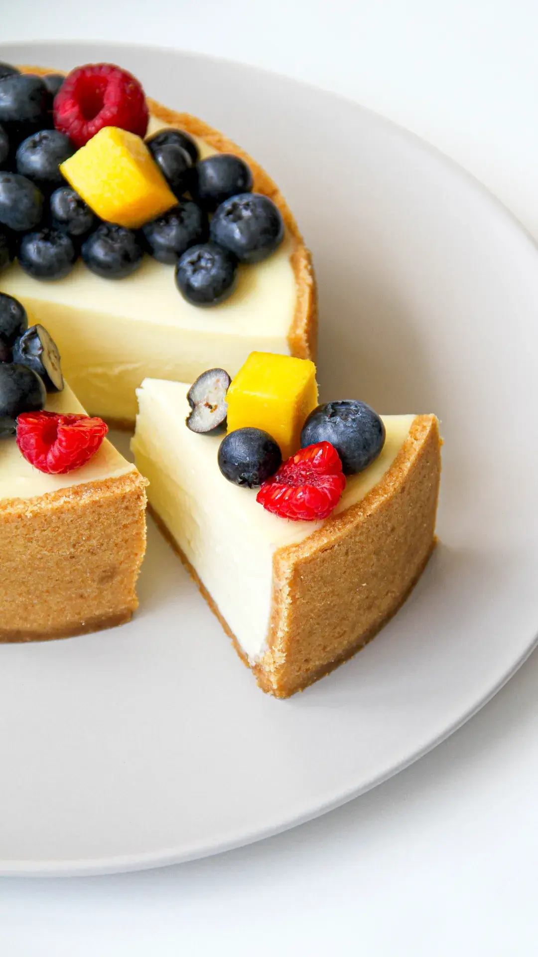 How To Serve No Bake Cheesecake With A DIY Toppings Bar