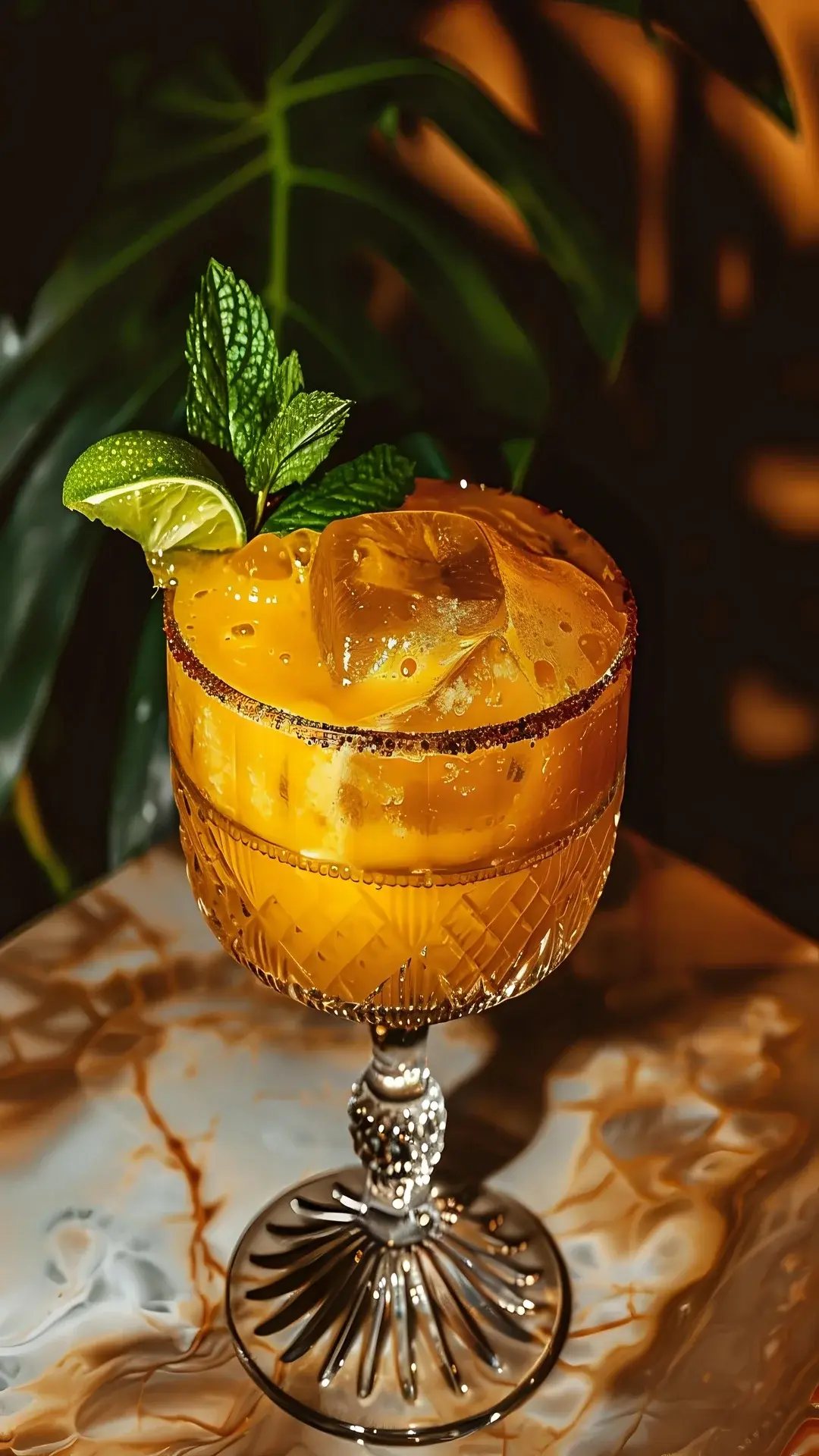 Mango Dolly Ice Cream Floats For A Fizzy Treat