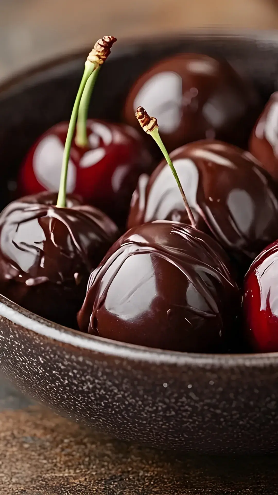 Mini Chocolate-Covered Cherry Bites For A No-Mess Party Snack
