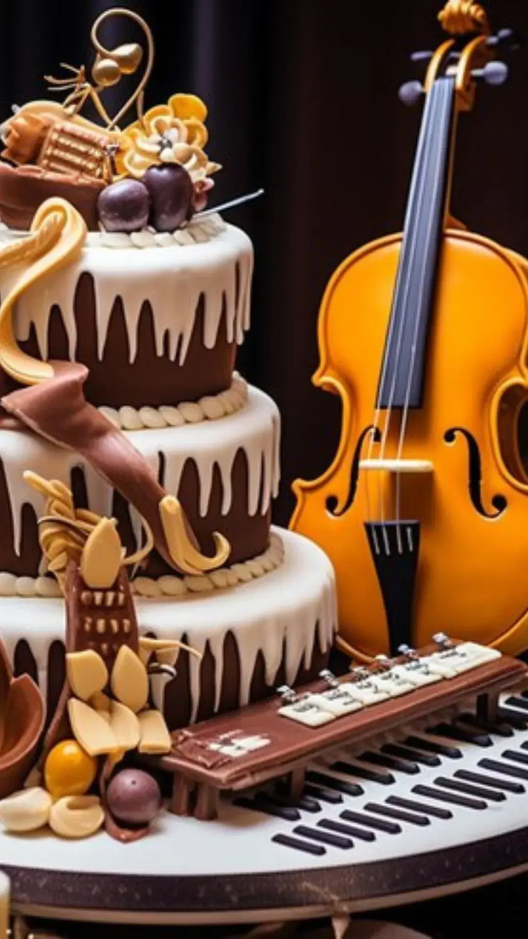 Music-Themed Cake Designs For The Melodious Birthday Party
