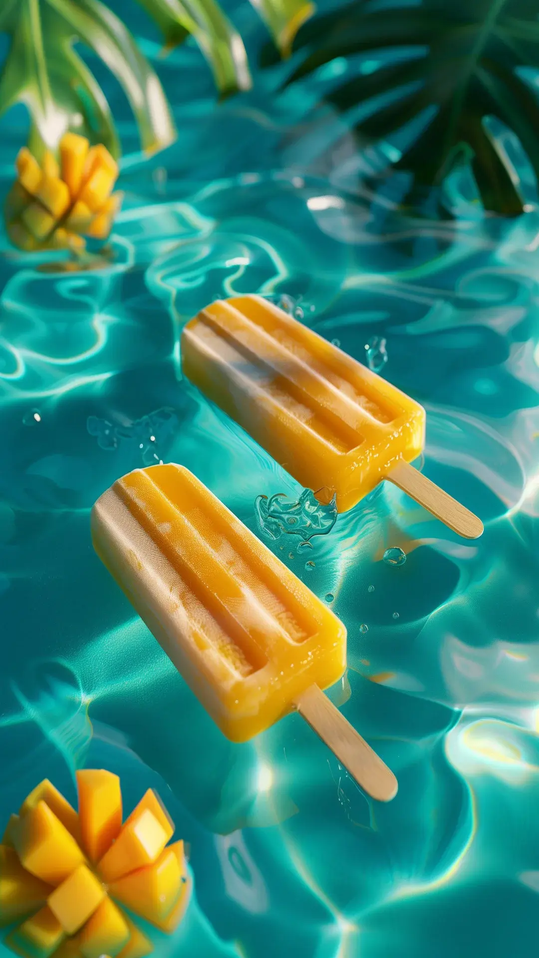 Refreshing Mango Dolly Ice Cream Popsicle Recipes