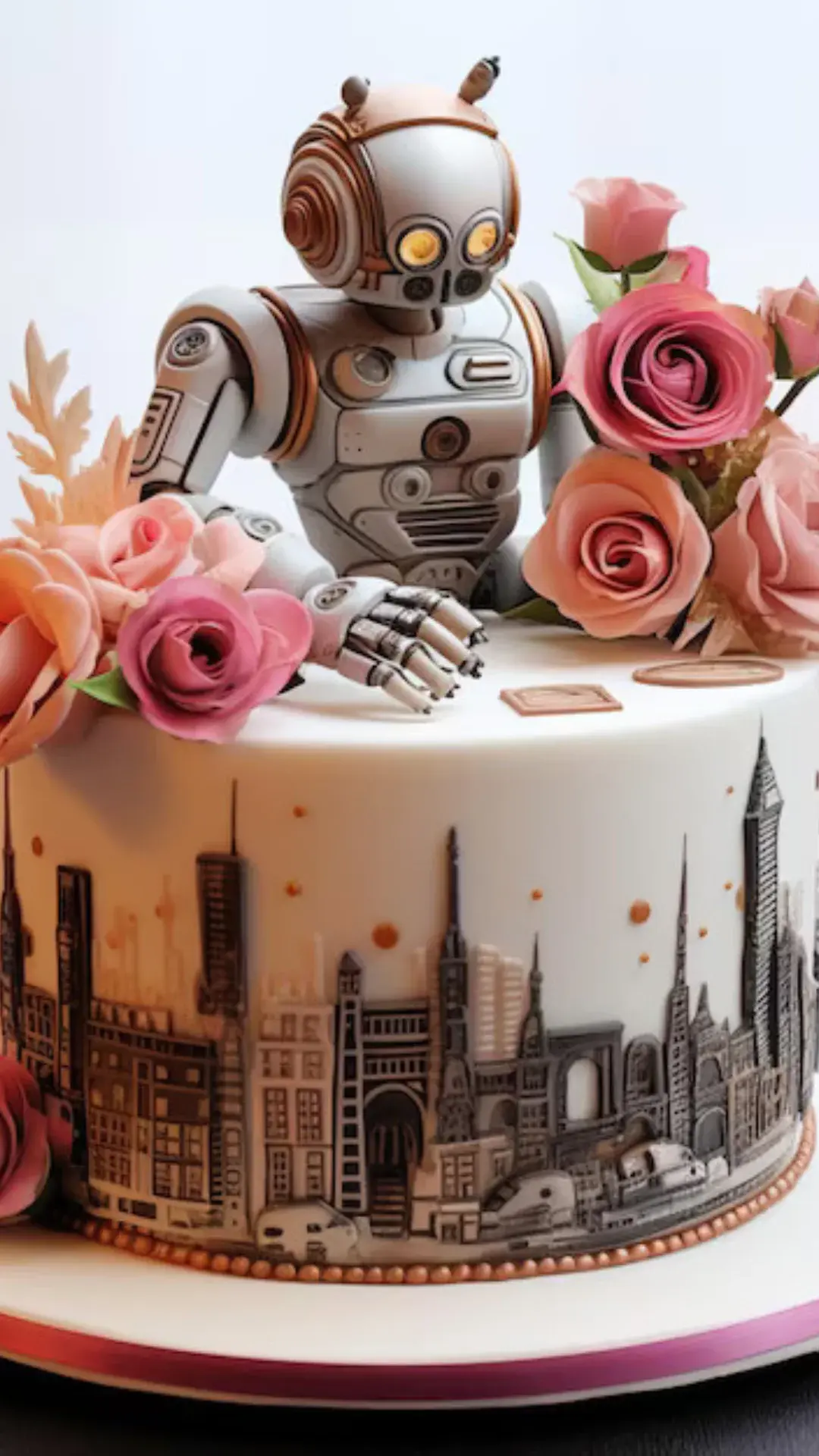 Robot Cake Designs For A Tech-Savvy Birthday