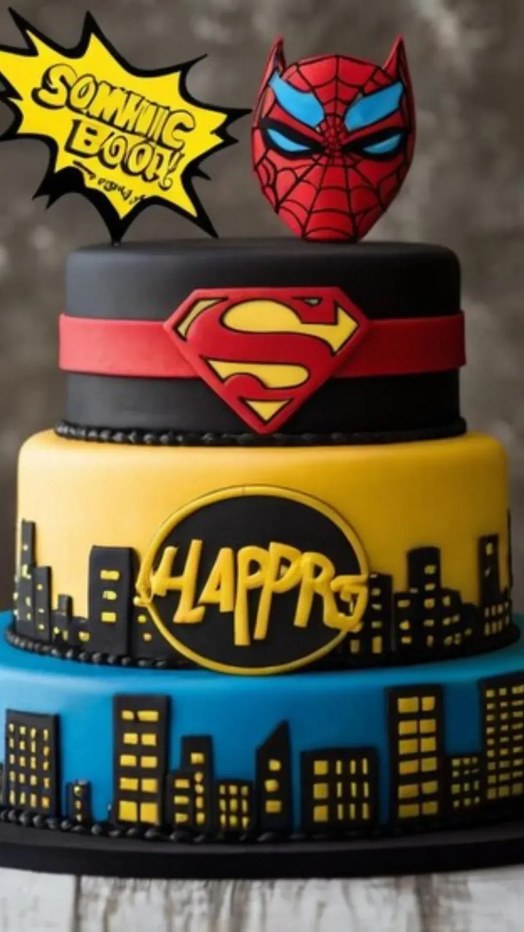 Superhero Cake Designs For Action-Packed Birthdays