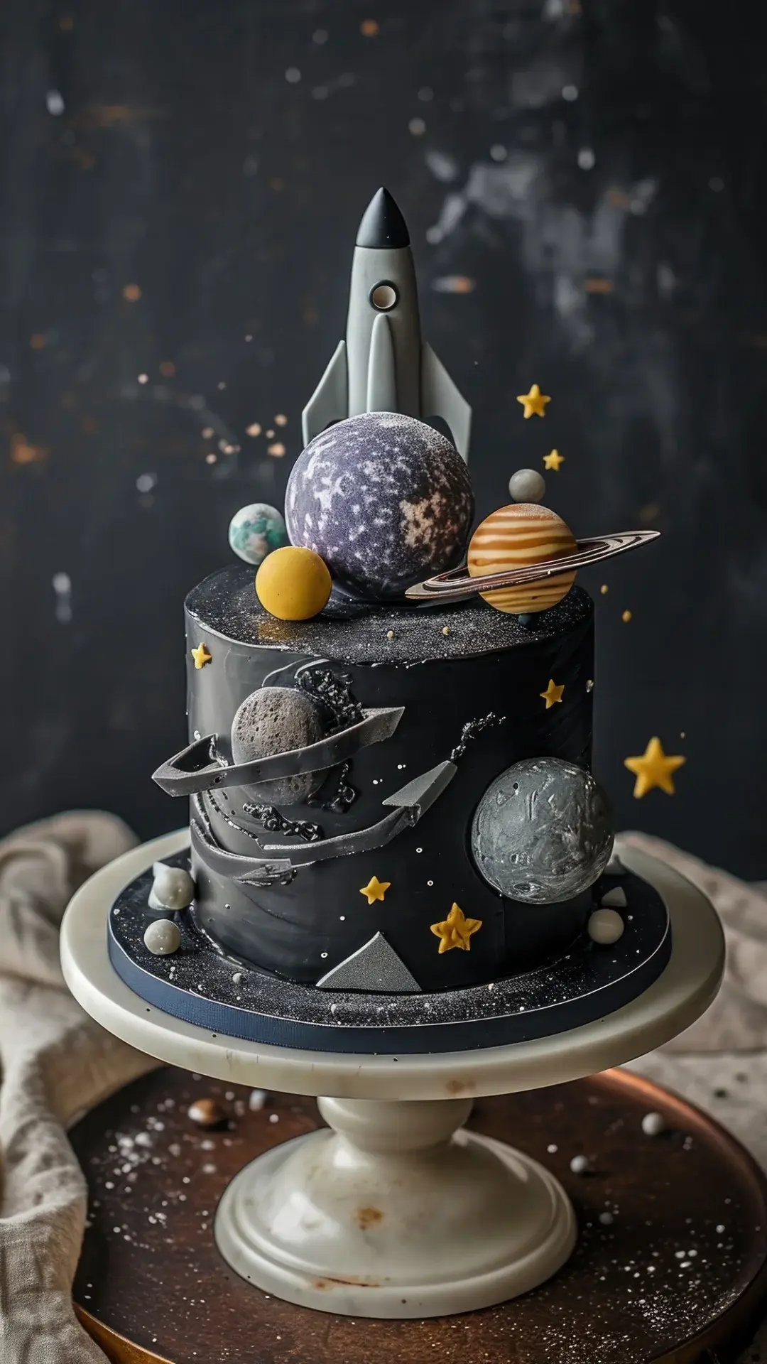 Top Space-Themed Cake Designs For Future Astronauts