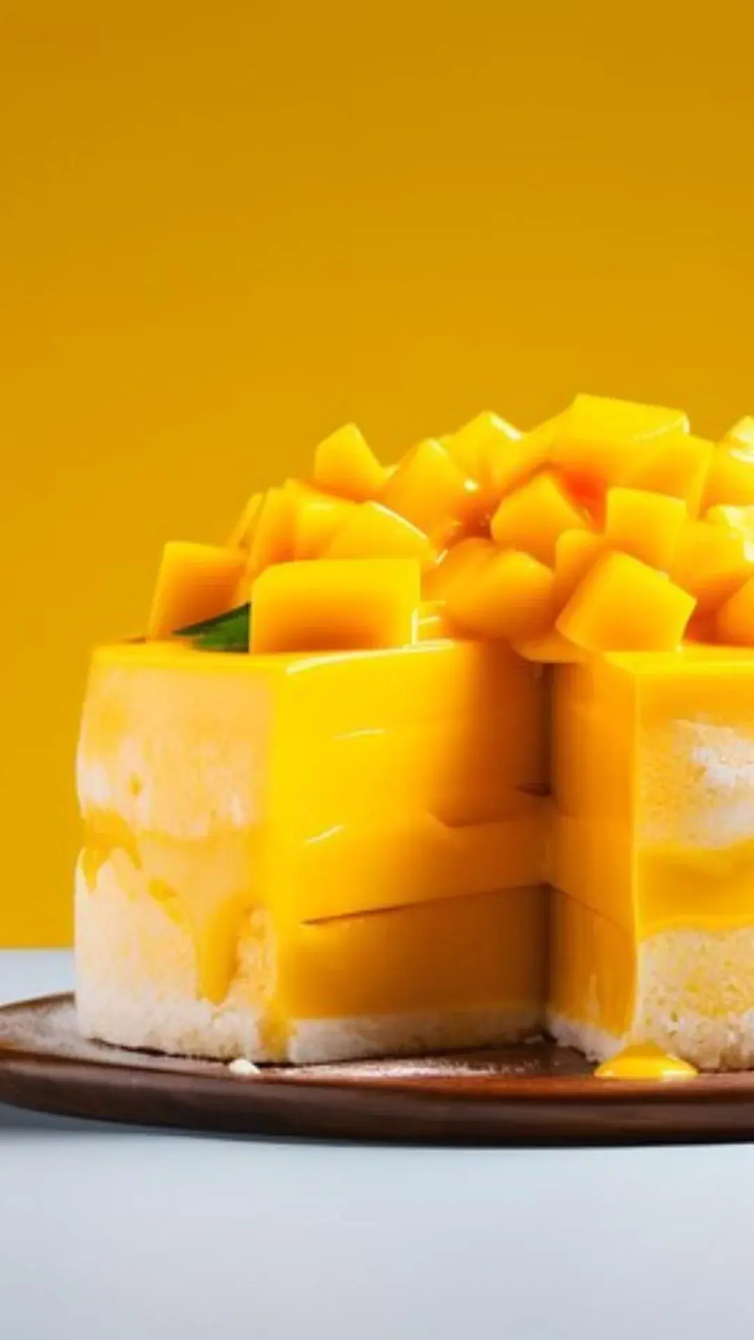 Try Mango Mousse Cake Recipe For Summer 2024