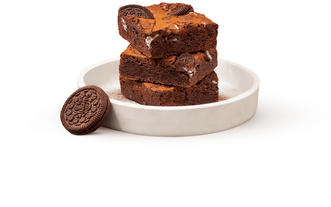 Warm Oreo Brownie Cake Recipe | Cadbury Desserts Corner